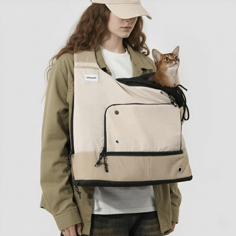 Front Cat Carrier Backpack – Lightweight, Breathable & Adjustable for ...