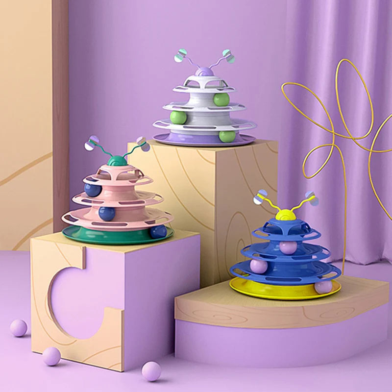 Interactive Insect Cat Spinner Toy – Fun and Engaging Toy for Cats ...